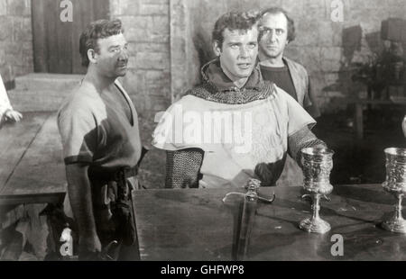 IVANHOE (TV) ROGER MOORE Stock Photo - Alamy