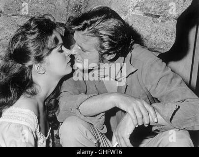 LETICIA ROMAN (Tita), ROGER MOORE (Shaun Garrett) Regie: Gordon Douglas ...