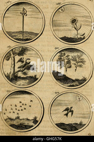*Symbola et Emblemata* (1705) is a collection of symbolic images and ...