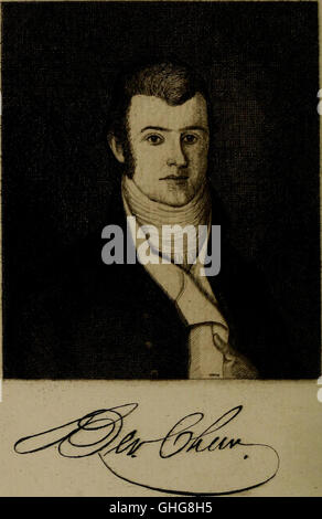 This 1883 genealogy book records the pedigrees of the Thomas, Chew, and ...