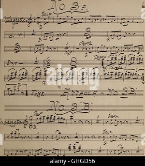 This 1894 publication features the orchestral parts for G.W. Chadwick's ...