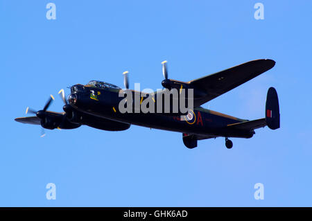 Thumper Lancaster Bomber RAF BBMF Coningsby Stock Photo - Alamy