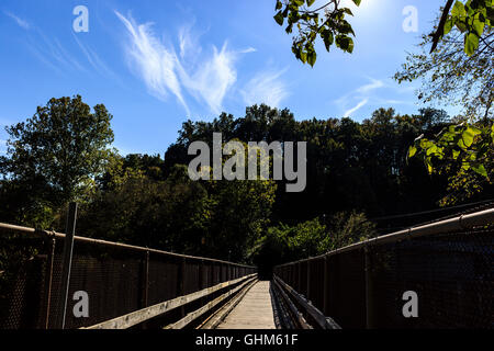 Occoquan Foot Bridge Stock Photo - Alamy