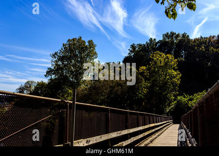 Occoquan Foot Bridge Stock Photo - Alamy