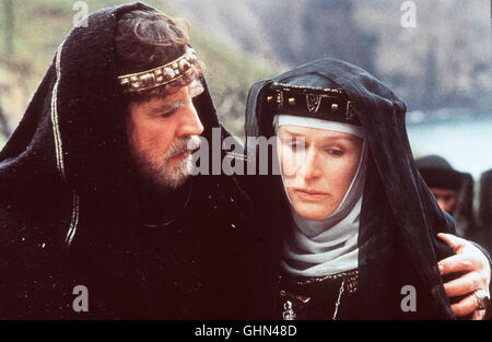 Alan Bates & Glenn Close Film Hamlet (USA/UK/FR 1990) Characters ...