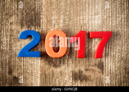 New Year Indicating Two Thousand Eighteen And Celebrating Stock Photo ...