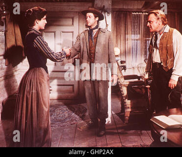 Irene Papas & James Cagney Film Tribute To A Bad Man (1956) Characters ...