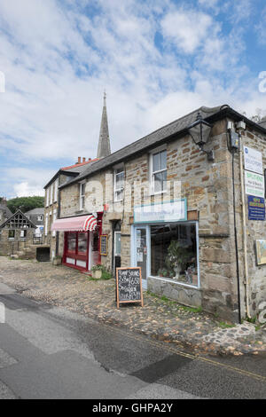 In the centre of St Agnes village, Cornwall, England. © Paul Quayle ...