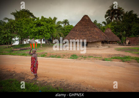 Makeni, Sierra Leone, Africa - June 06, 2013: Makeni, Bombali Stock ...