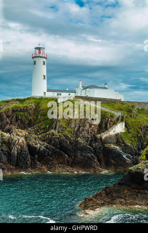 Shrove Lighthouse Donegal Ireland Stock Photo - Alamy