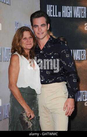 Chris Pine and Dale Dickey at 'Hell Or High Water' Premiere held at ...