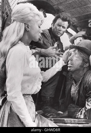 Inger Stevens & Clint Eastwood Film Hang 'Em High; Hang Em High (USA ...