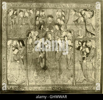 'Decorative Textiles' is an illustrated guide showcasing various fabric ...