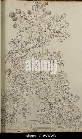 This 1793 work presents designs for textiles from the Directoire period ...