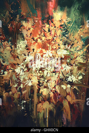 Mixed Media Abstract Background Stock Photo - Alamy