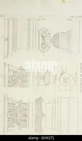 A 1830 work describing ancient architecture, divided into three ...