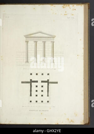 This 1830 work describes ancient architecture, divided into three ...