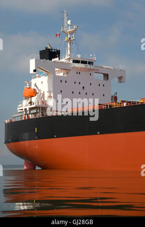 Empty Freighter by White Bridge Stock Photo - Alamy