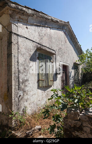 Houses of Old Perithia Stock Photo - Alamy
