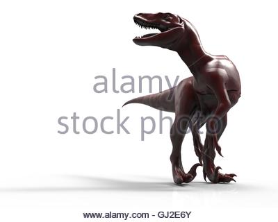 3d Velociraptor dinosaur front view Stock Photo: 71249766 - Alamy