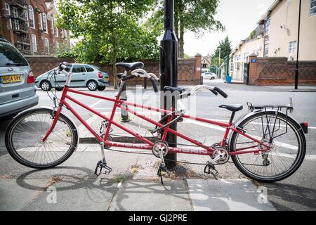 A triplet cycle seen on the streets of south London, UK Stock Photo - Alamy