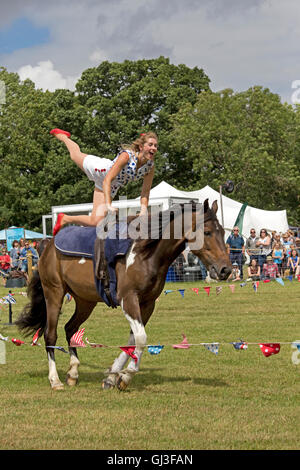GALLOPING ACROBATICS Stock Photo - Alamy