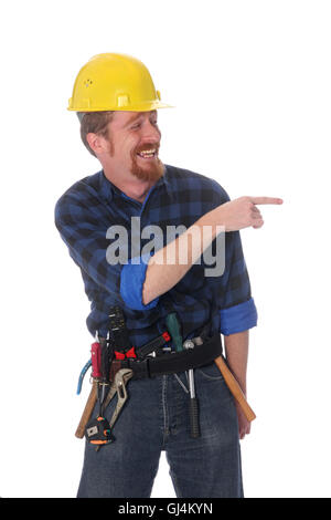 construction worker tittering Stock Photo - Alamy