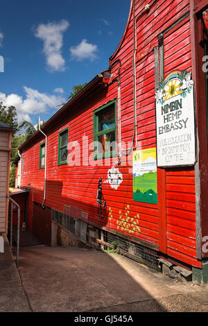 The Nimbin Hemp Embassy in Nimbin Stock Photo - Alamy