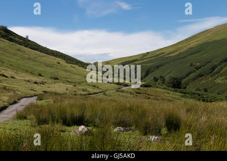 Road Gospel Pass Black Mountains Brecon Beacons Mid Wales Stock Photo ...