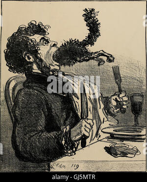 This 1871 French album compiles caricatures published during the Siege ...