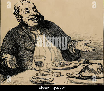 An album of caricatures published during the Siege of Paris in 1871 in ...