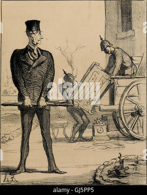 A collection of caricatures published during the 1871 siege, offering ...