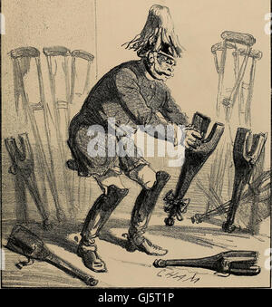 *Album du Siège* (1871) is a collection of caricatures published during ...