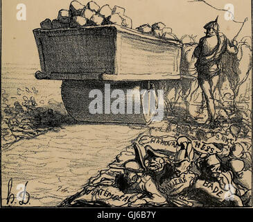 This 1871 album features a collection of caricatures published during ...