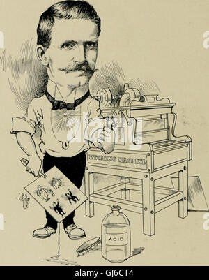 This 1900 volume features cartoons and caricatures of Los Angeles ...