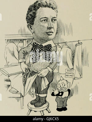 This 1900 volume features cartoons and caricatures of Los Angeles ...