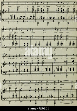 The 1917 Northwestern University Song Book contains a collection of ...