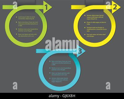 Curling arrow infographic design Stock Vector Image & Art - Alamy