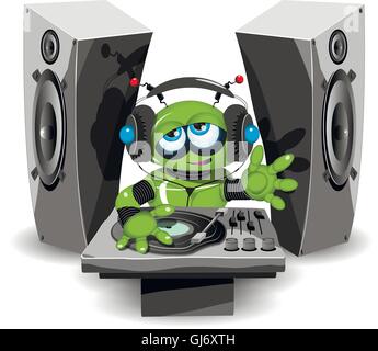 cartoon robot cyborg Stock Vector Image & Art - Alamy