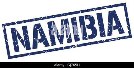 Namibia blue square stamp Stock Vector Image & Art - Alamy