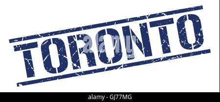 Toronto blue square stamp Stock Vector Image & Art - Alamy