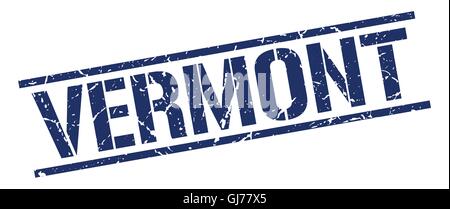 Vermont blue square stamp Stock Vector Image & Art - Alamy