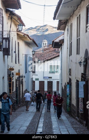 Typical Historical Buildings Cusco, Peru Stock Photo - Alamy