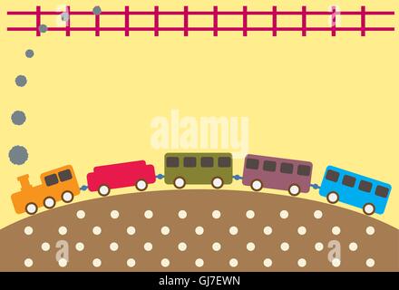 Vintage Steam Train pattern Stock Vector Image & Art - Alamy