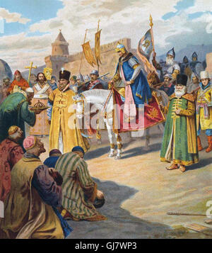 18th century depiction of Ivan the Terrible by Anonim. Ivan IV ...