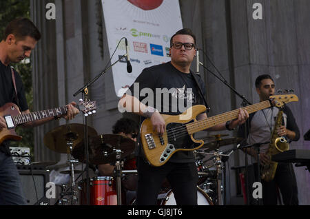 Denver, Colorado, USA. 12th Aug, 2016. MACKENZIE GAULT performs. On ...