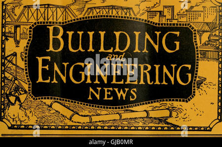Building and engineering news (1925 Stock Photo - Alamy