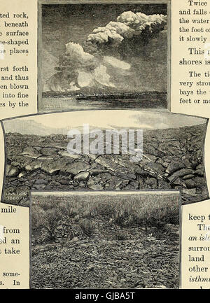 A 1899 textbook on advanced geography, covering physical, political ...