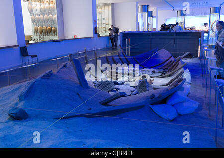 Cartagena, Canary Islands, SpainUnderwater Archeology museum, remains ...