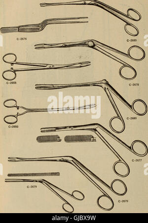*Illustrated Catalogue of Surgical Instruments* (1917) provides ...